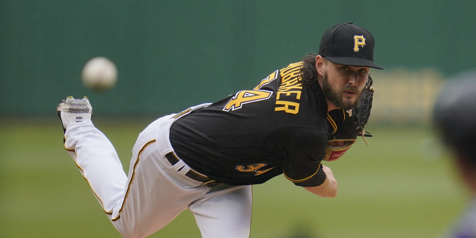 JT Brubaker throws 6 scoreless innings, Pirates shut out Rockies