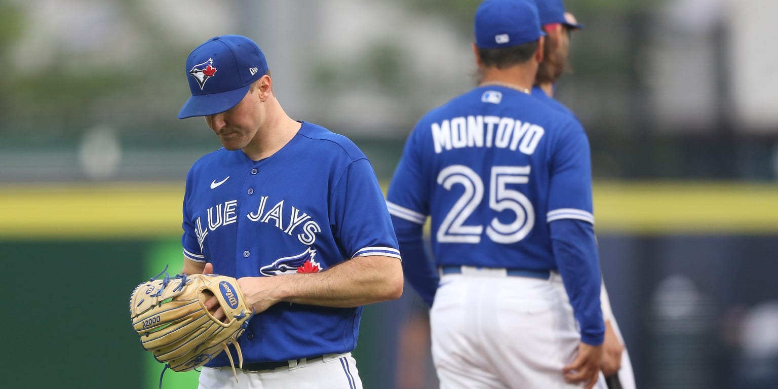 Ross Stripling struggles against Red Sox