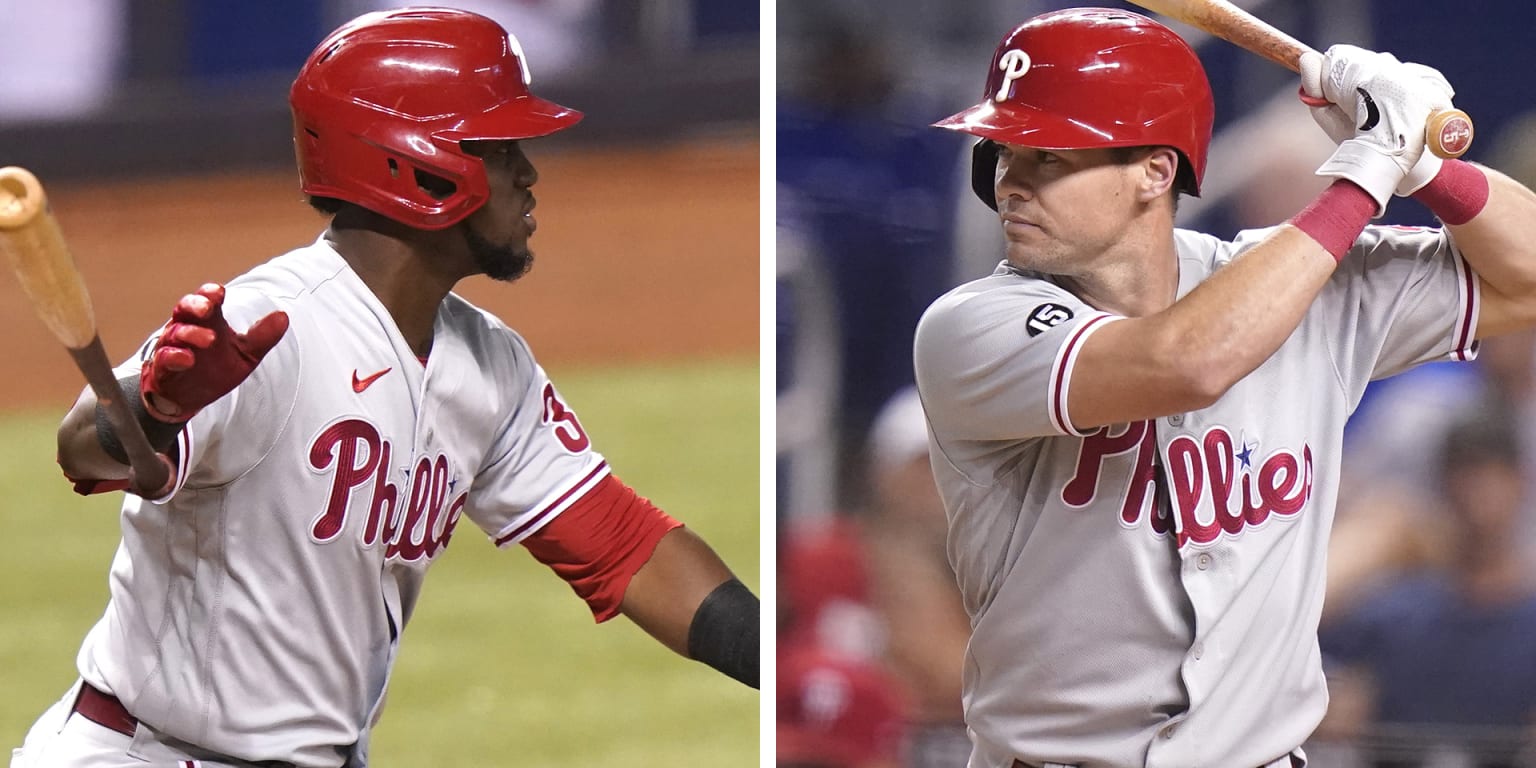 Odubel Herrera, Andrew Knapp outrighted by Phillies