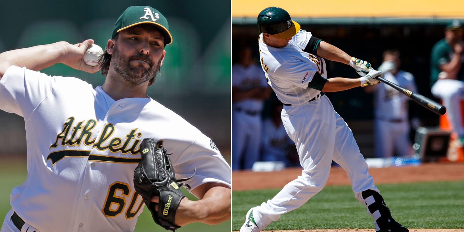 Tanner Roark solid in debut for Athletics