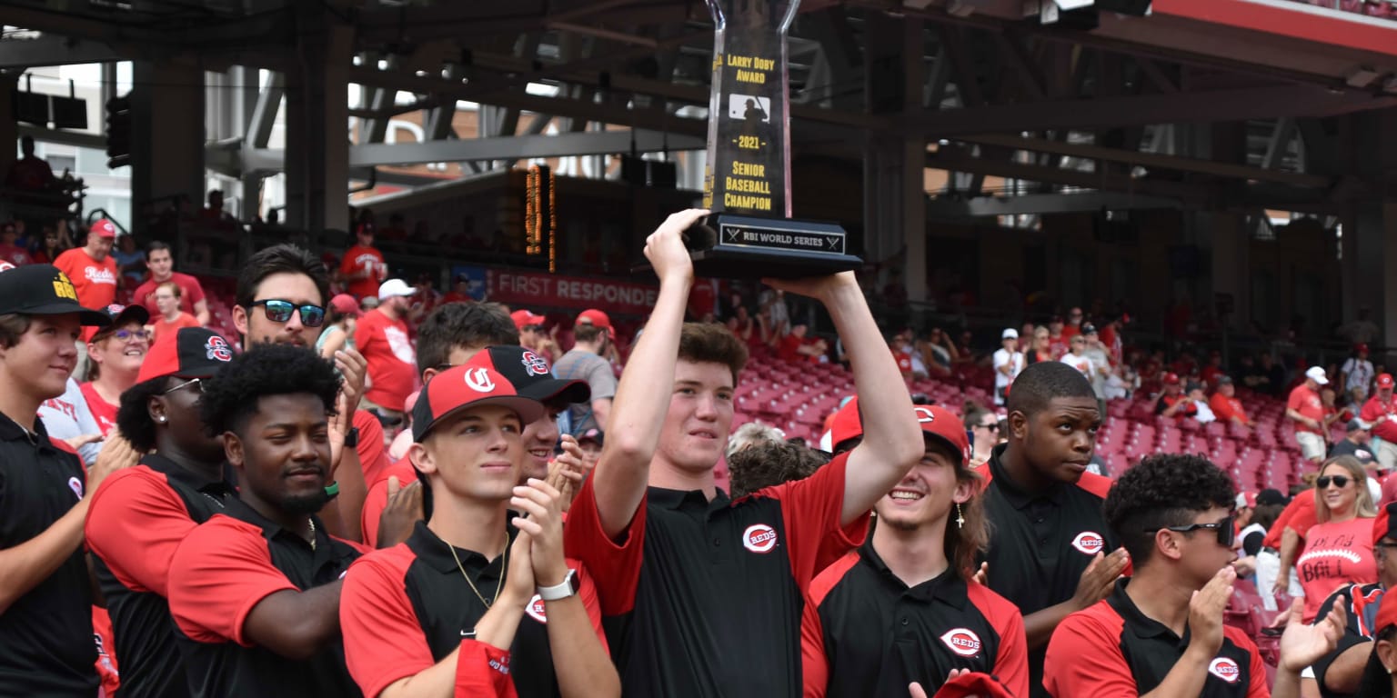 Reds RBI celebrates title in Cincinnati