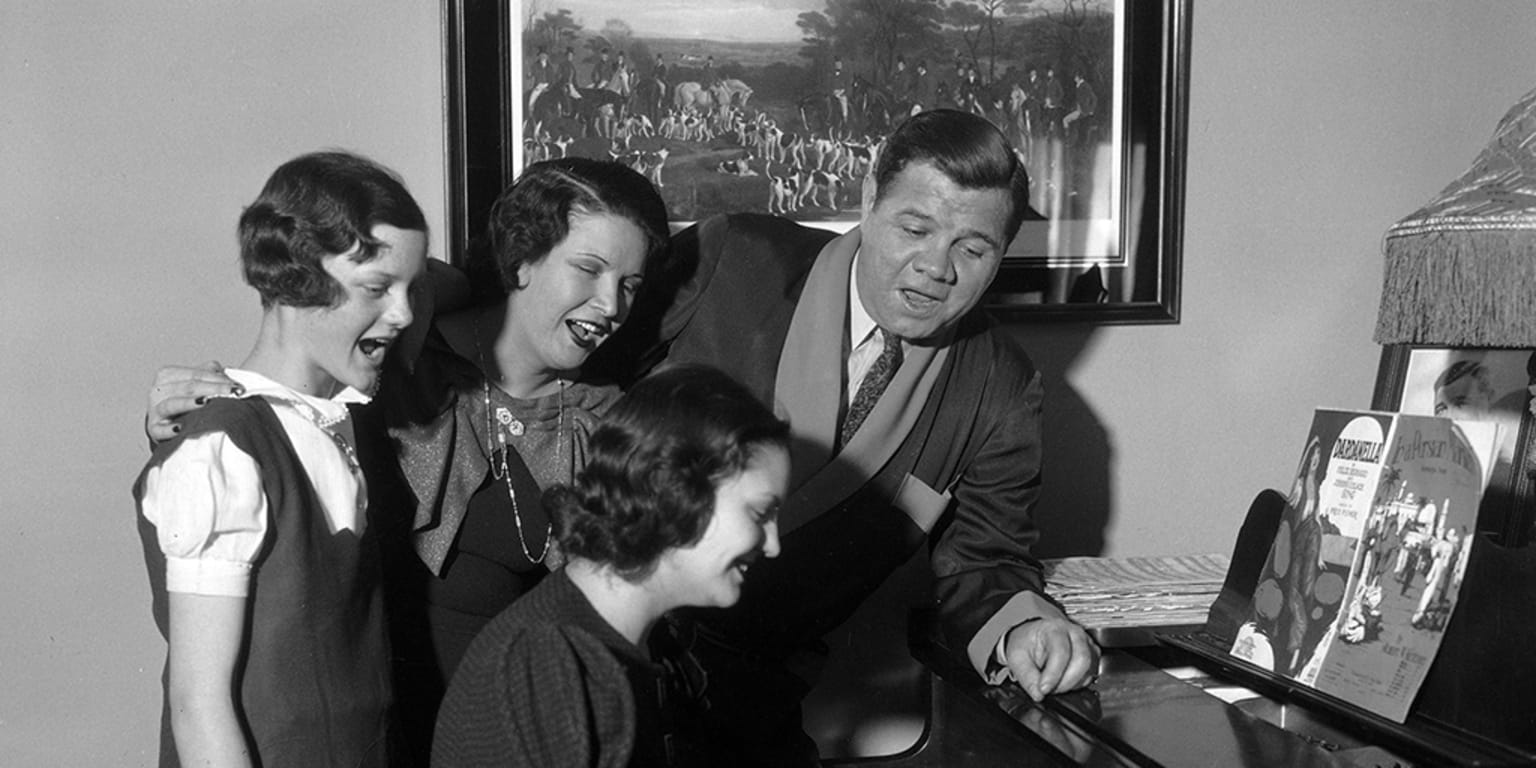 Celebrate Babe Ruth's birthday with this photo of him singing 'Happy ...