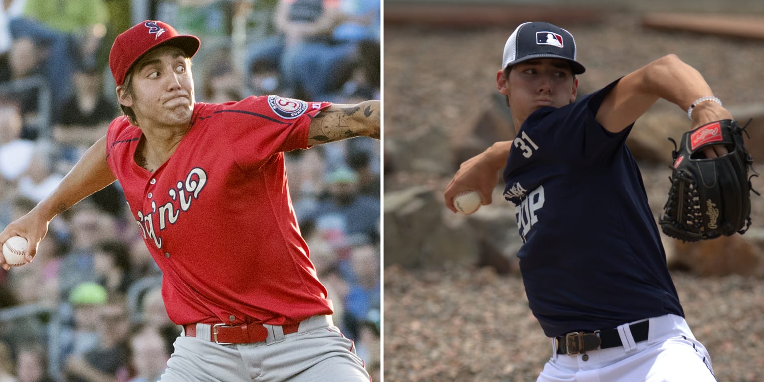 Matt Blood, Rangers prospects at Spring Training