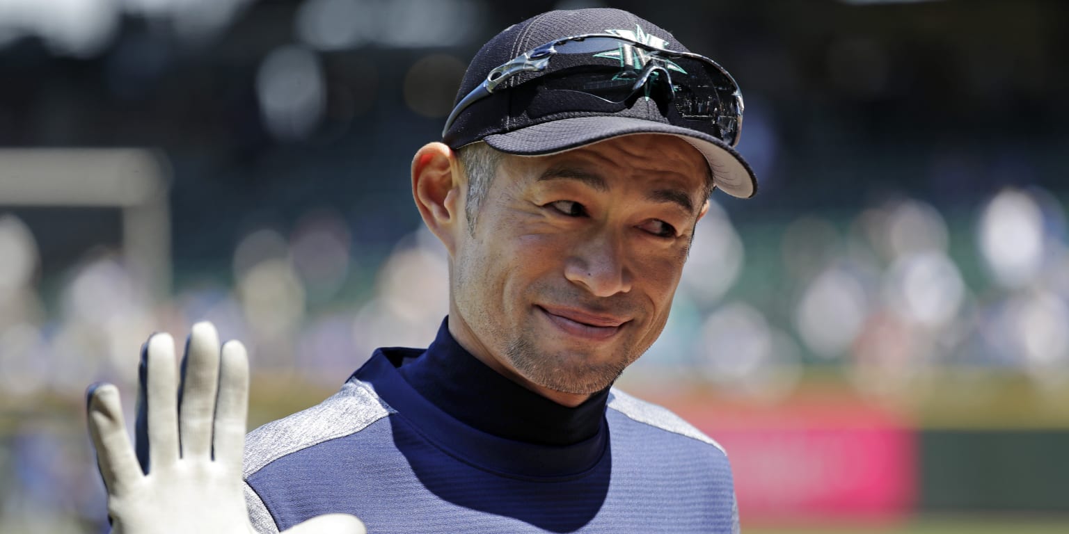 Ichiro stars on mound, at plate in exhibition