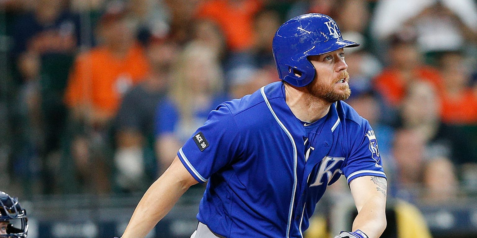 Royals' Brandon Moss struggling early on