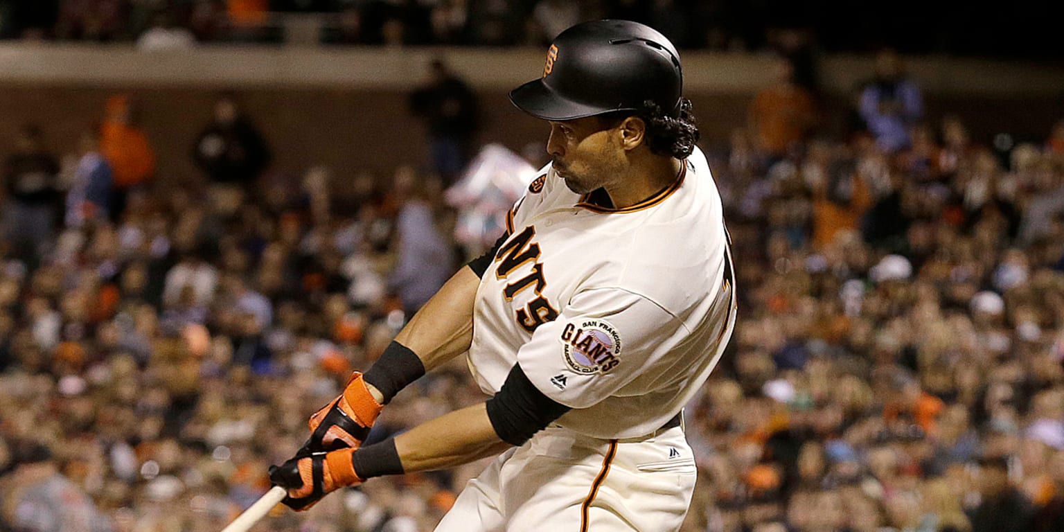 Giants batting pitcher 8th working out