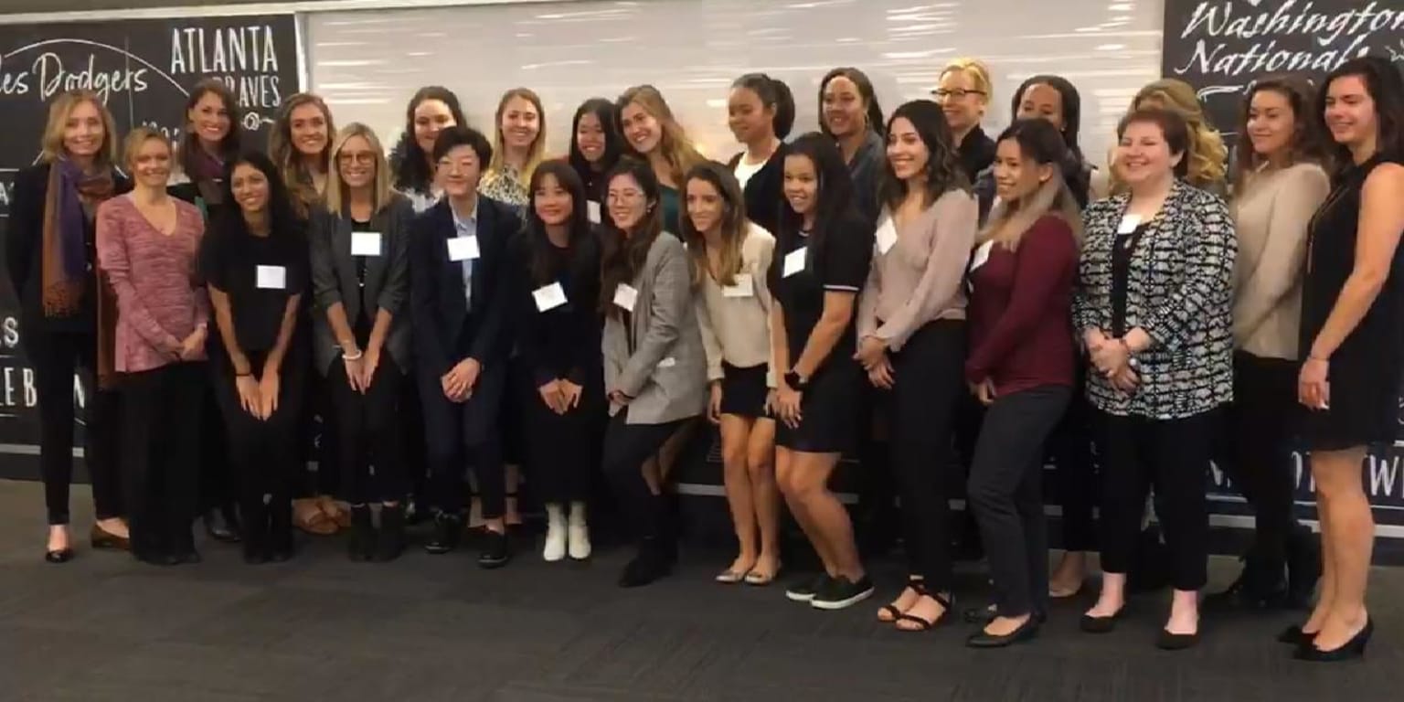MLB hosts female NYU students at corporate HQ