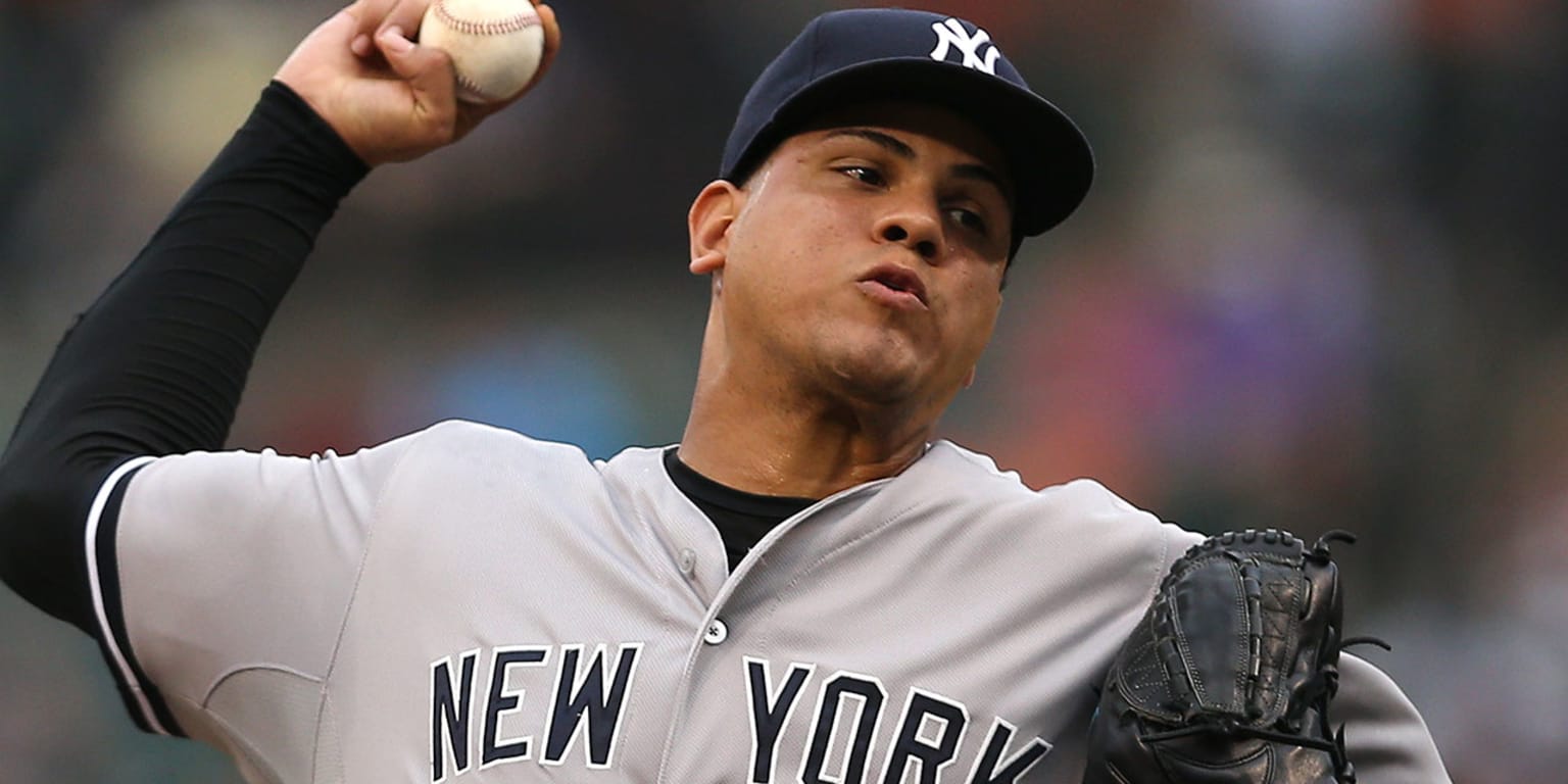 Dellin Betances strikes out Jose Bautista