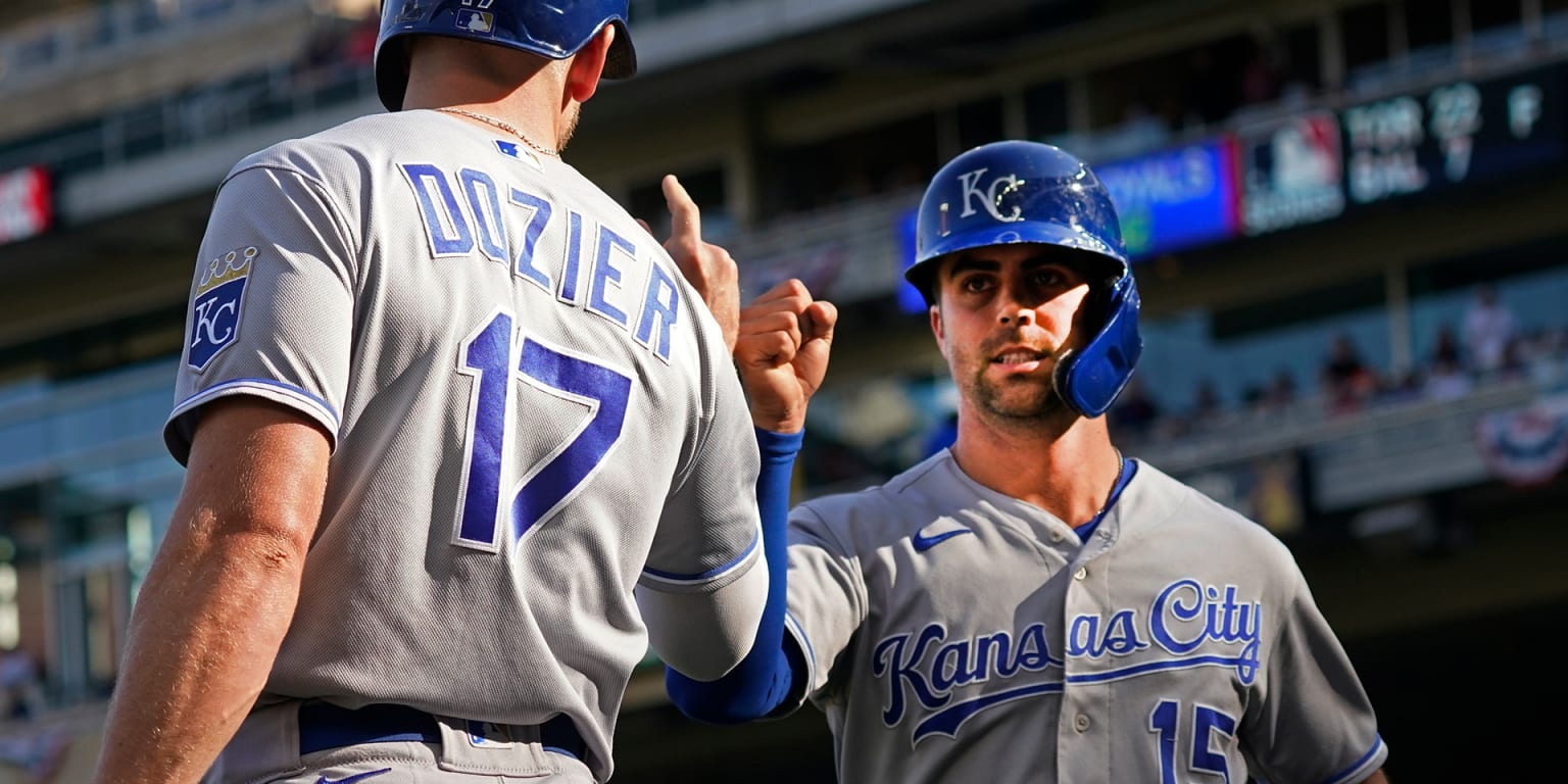 Kyle Isbel makes impact in first game back with Royals