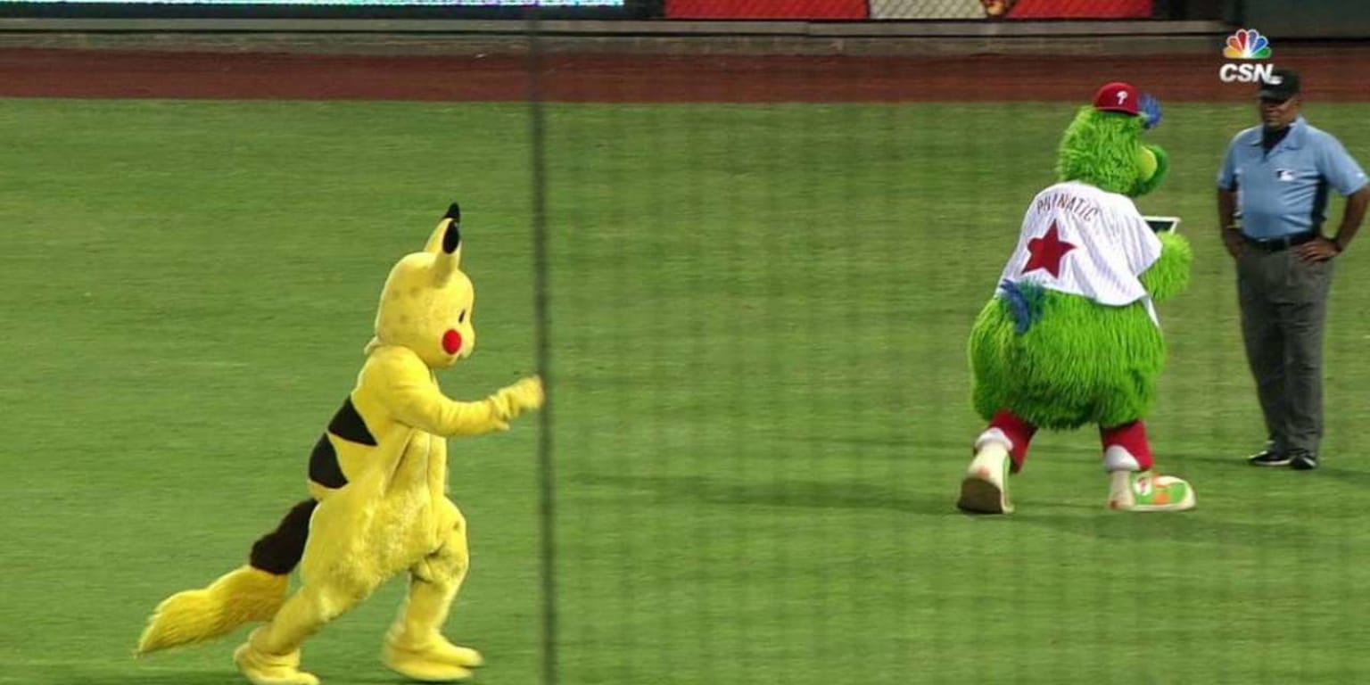 You're probably better at Pokemon Go than the Phillie Phanatic | MLB.com