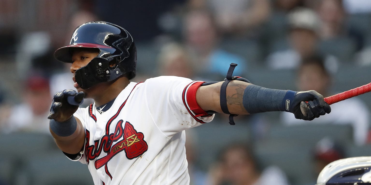 Ronald Acuna elbow OK, back in lineup