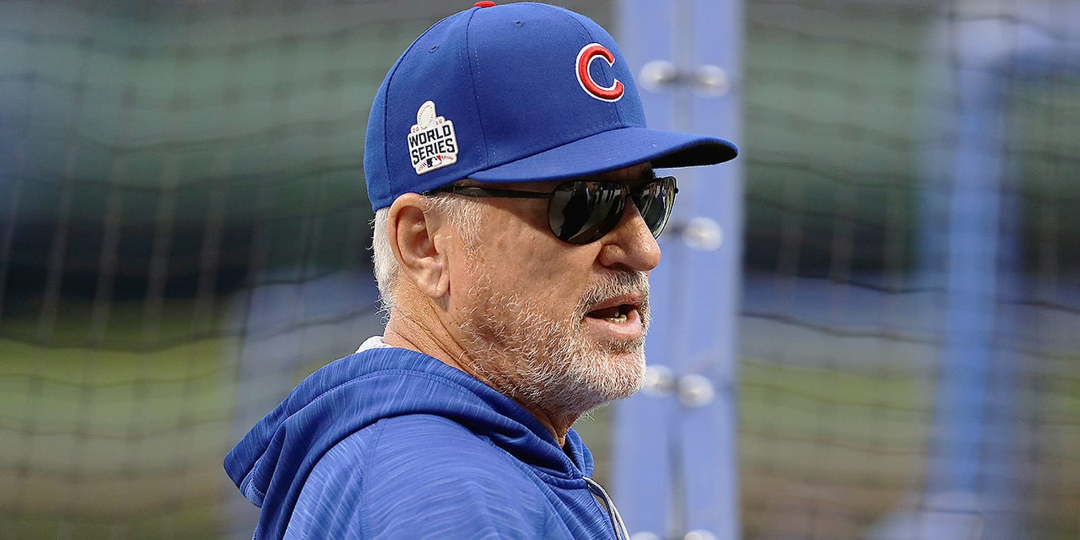 Joe Maddon World Series Game 3 interview