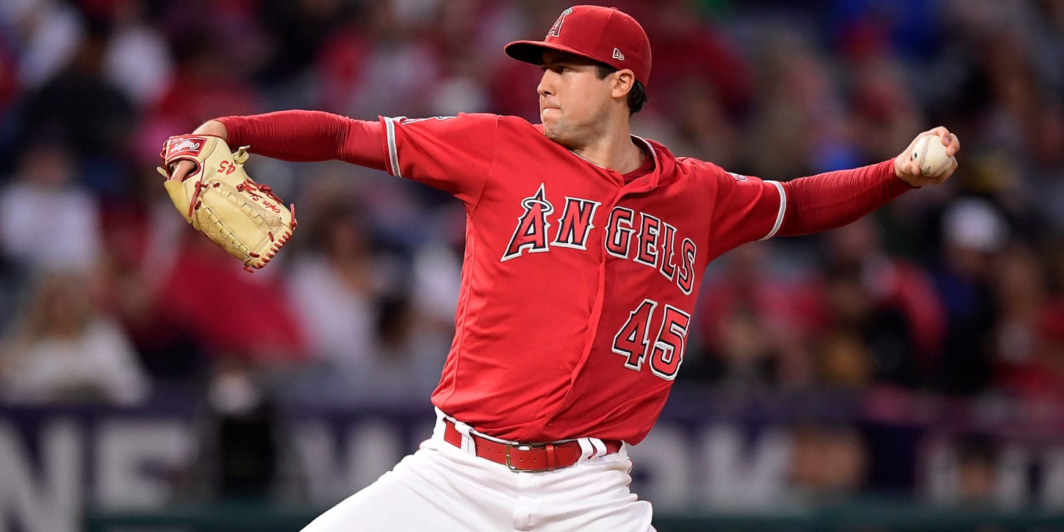 Tyler Skaggs struggles against Oakland