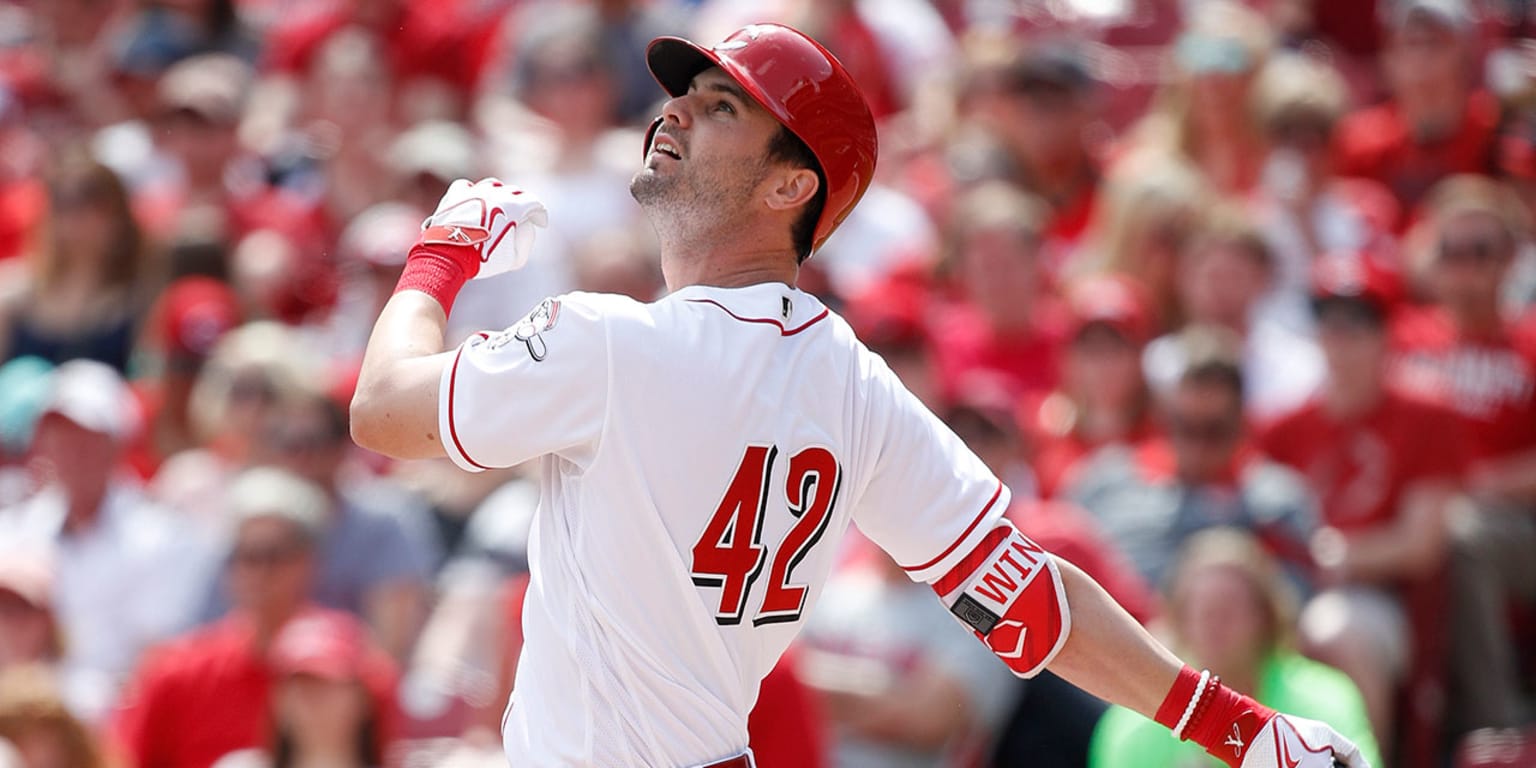 Winker double highlights Reds win over Brewers