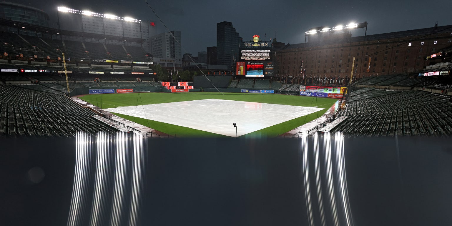 Orioles' game against Blue Jays rained out Wednesday