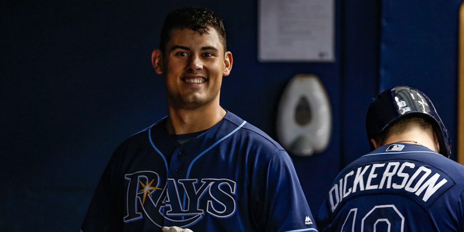 Rays' Luke Maile hits first career home run