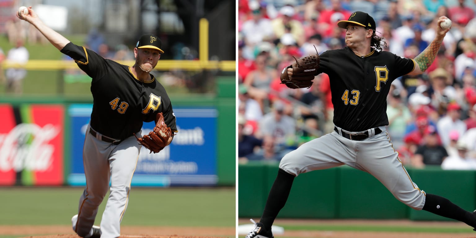 Nick Kingham and Steven Brault competing for same spot
