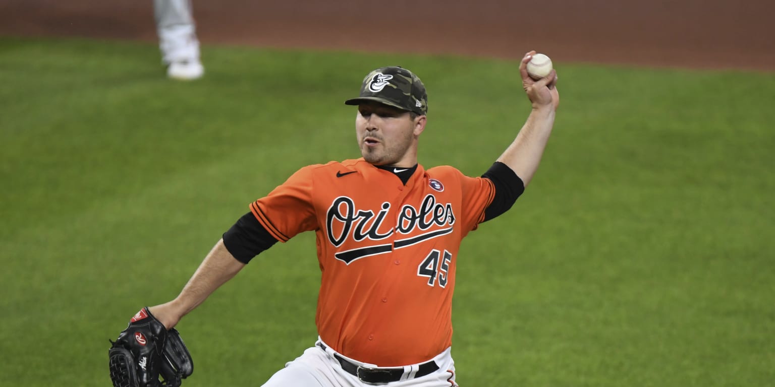 Keegan Akin pitches long relief vs. Yankees