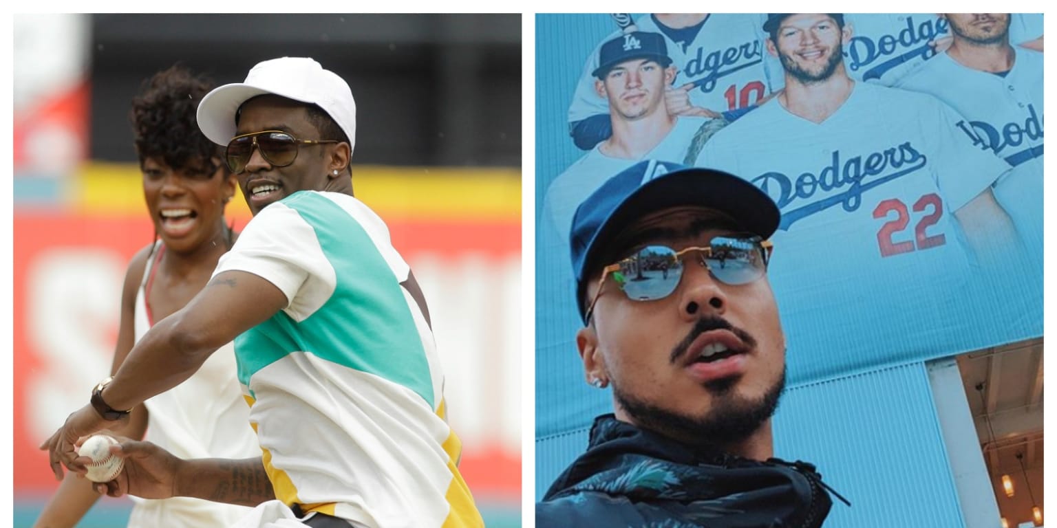 Diddy held a family baseball game for Quincy | MLB.com
