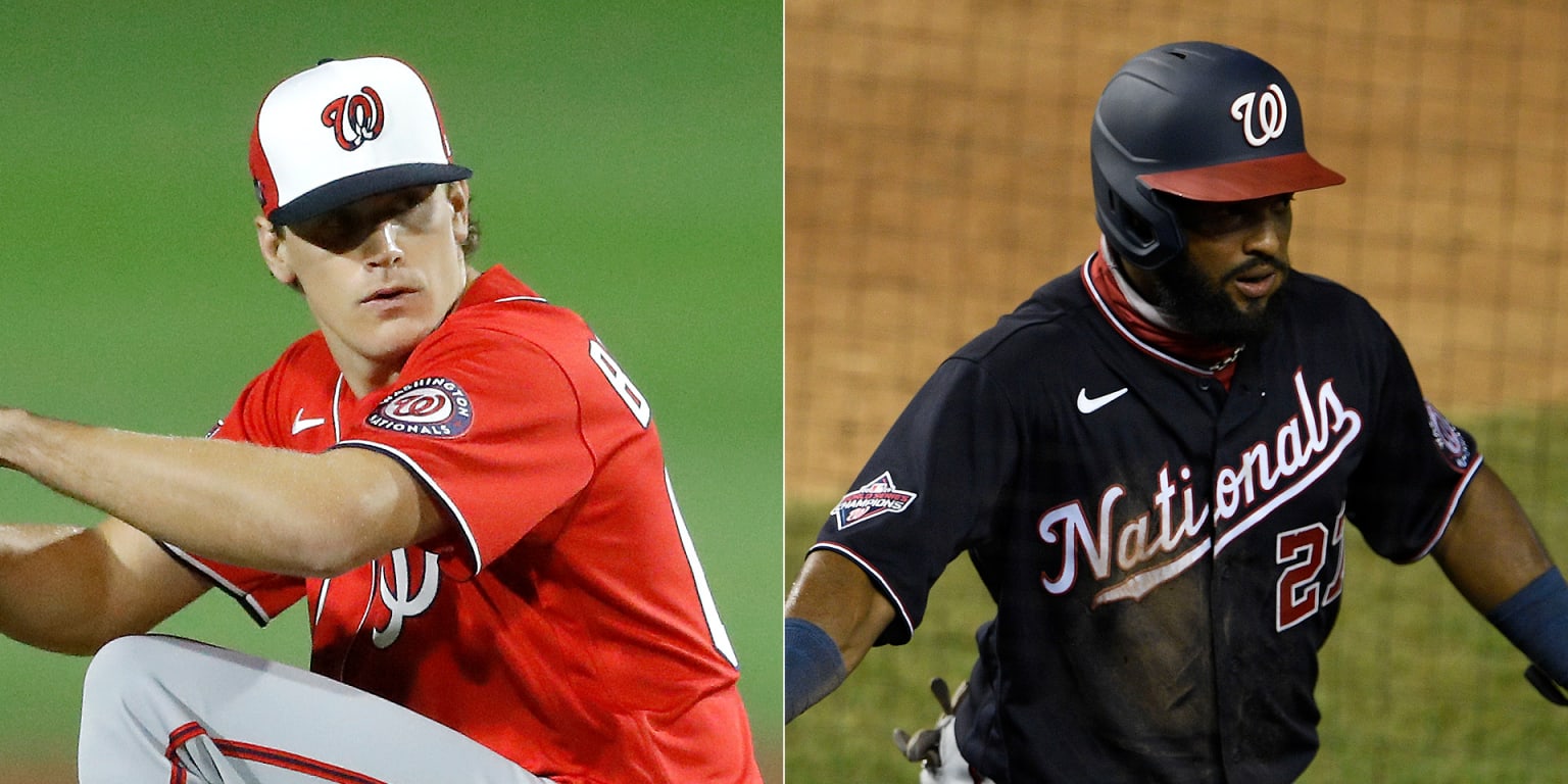 Nationals set 28-player roster