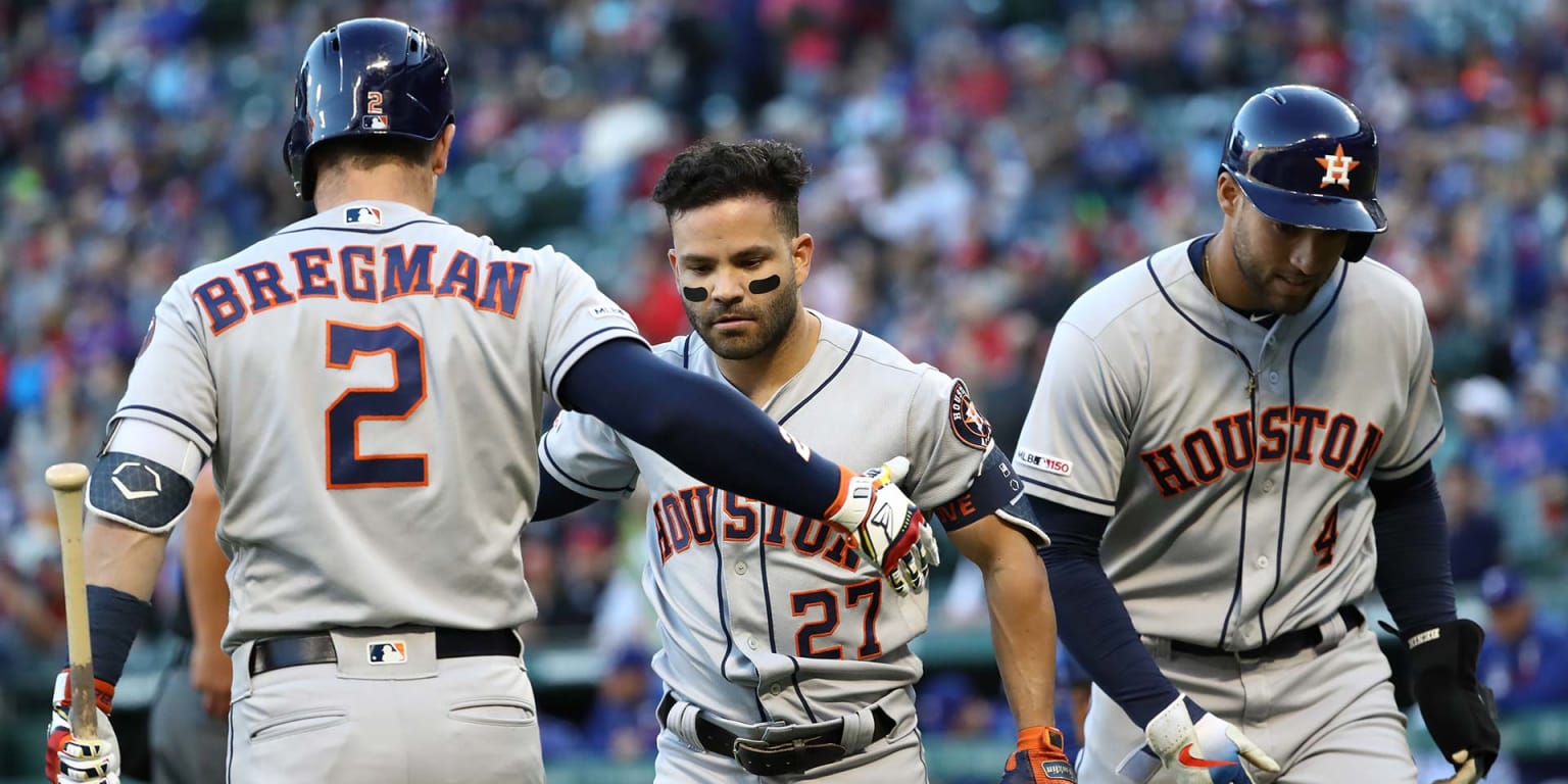 Astros hammer Rangers for 11 hits and 7 runs