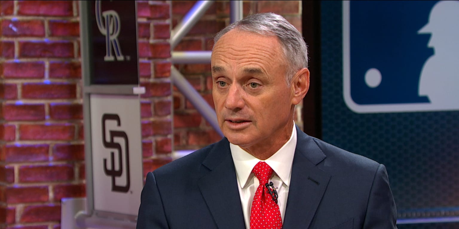 Commissioner Rob Manfred discusses 2020 season