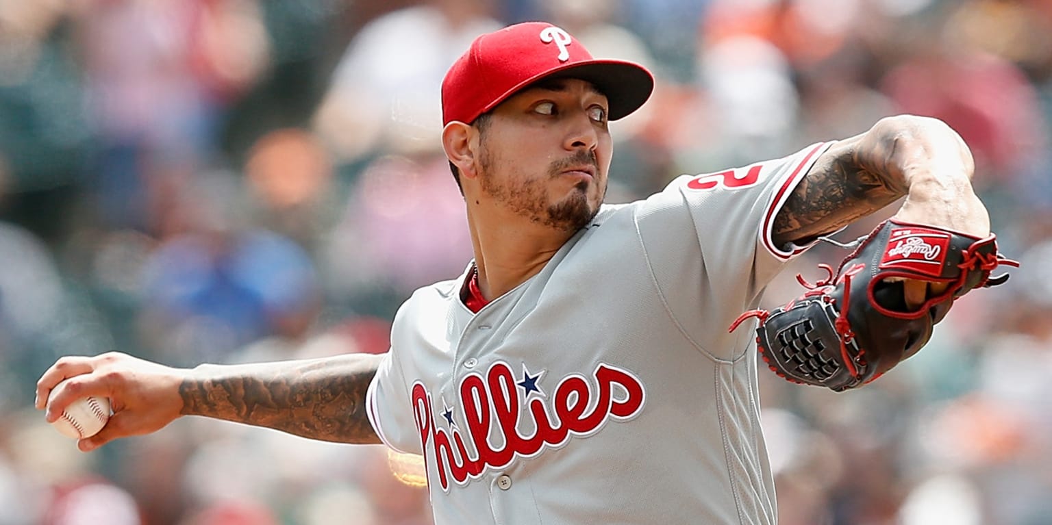 Vince Velasquez, Gabe Kapler on same page