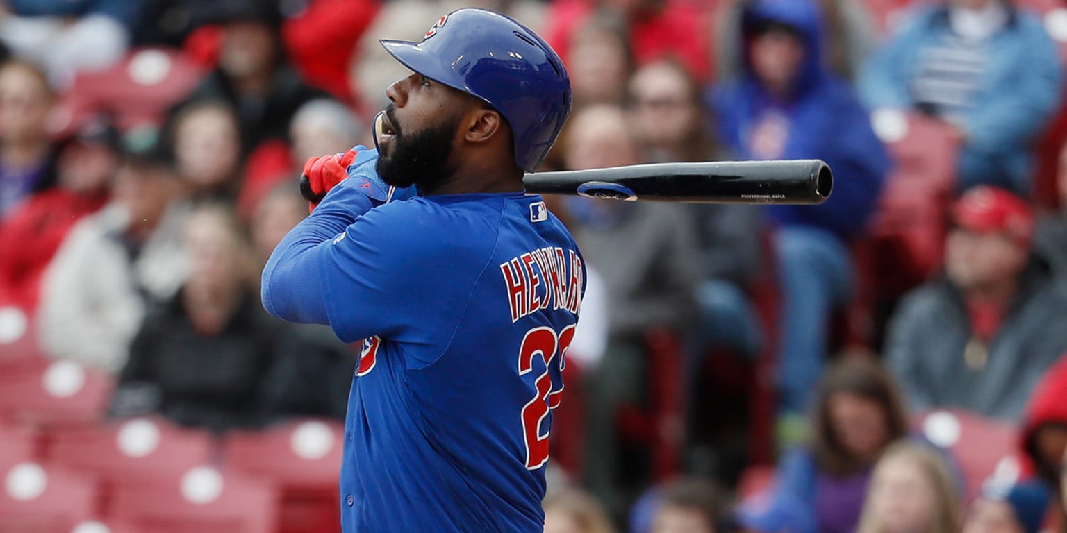 Jason Heyward swinging hot bat early for Cubs