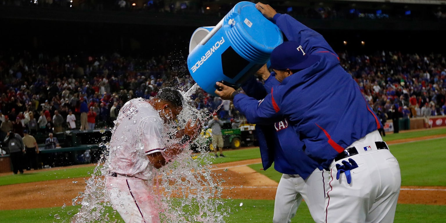 Elvis Andrus walk-off hits rebroadcast