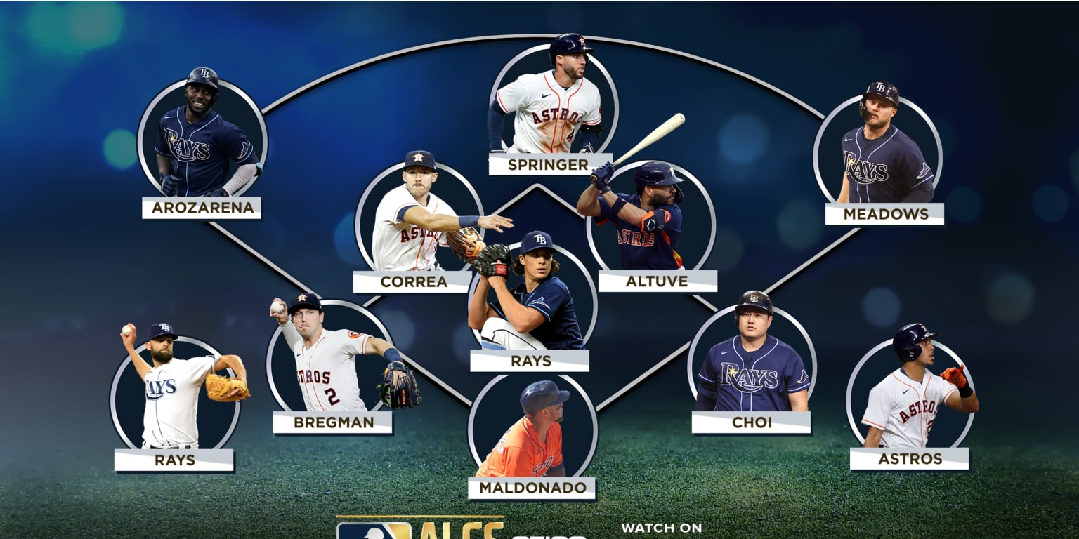 Rays Astros ALCS position by position analysis