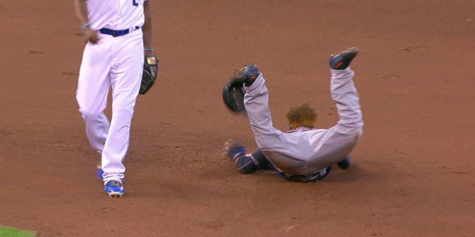 Allow Jose Ramirez to demonstrate the challenge of sliding into second ...