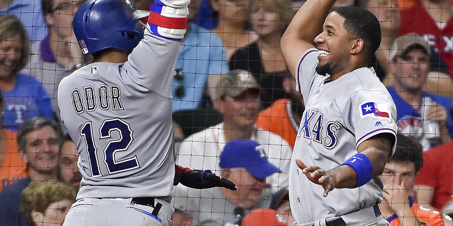 Rougned Odor homers twice in Rangers' win
