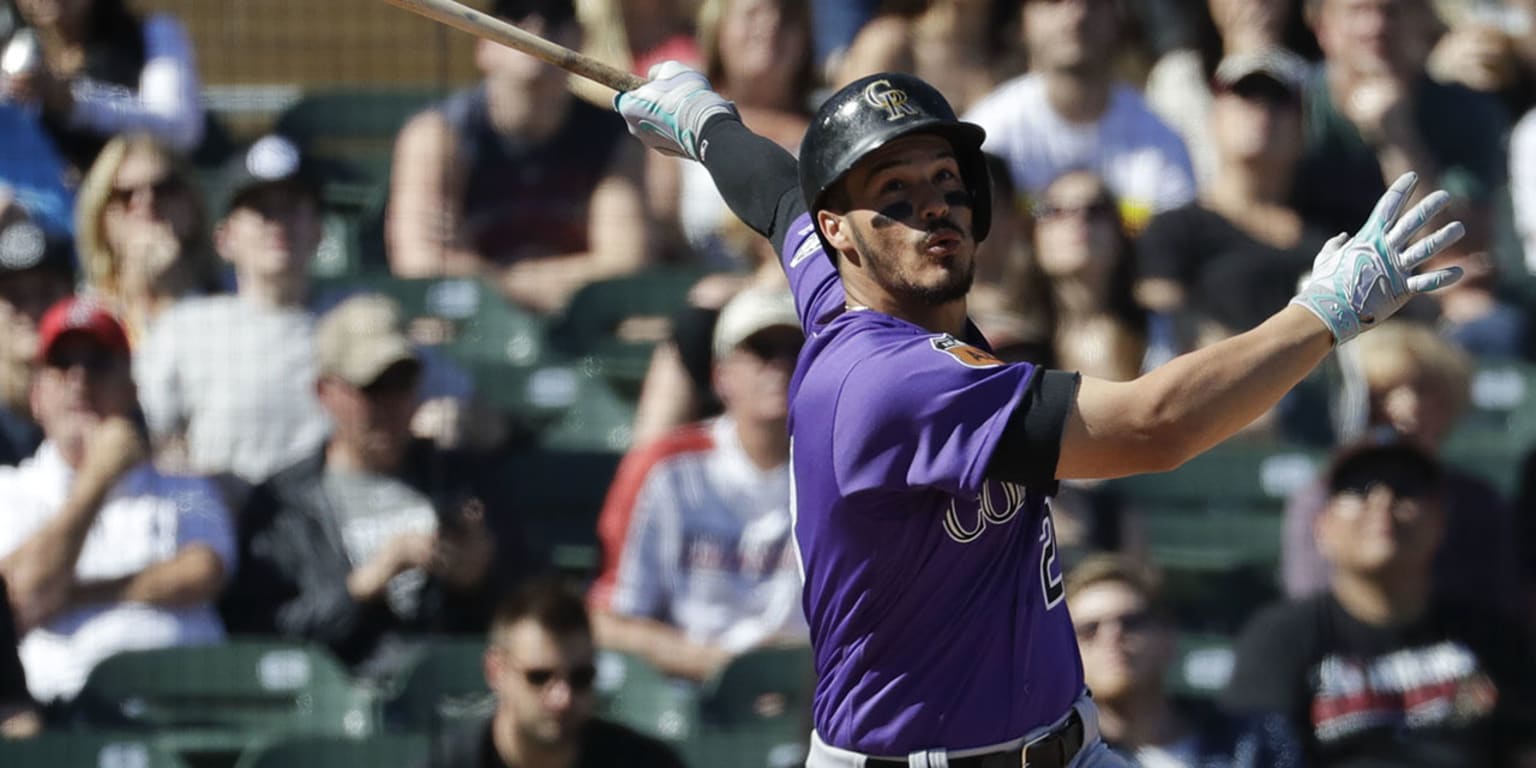 Nolan Arenado has 4th spring RBI in victory