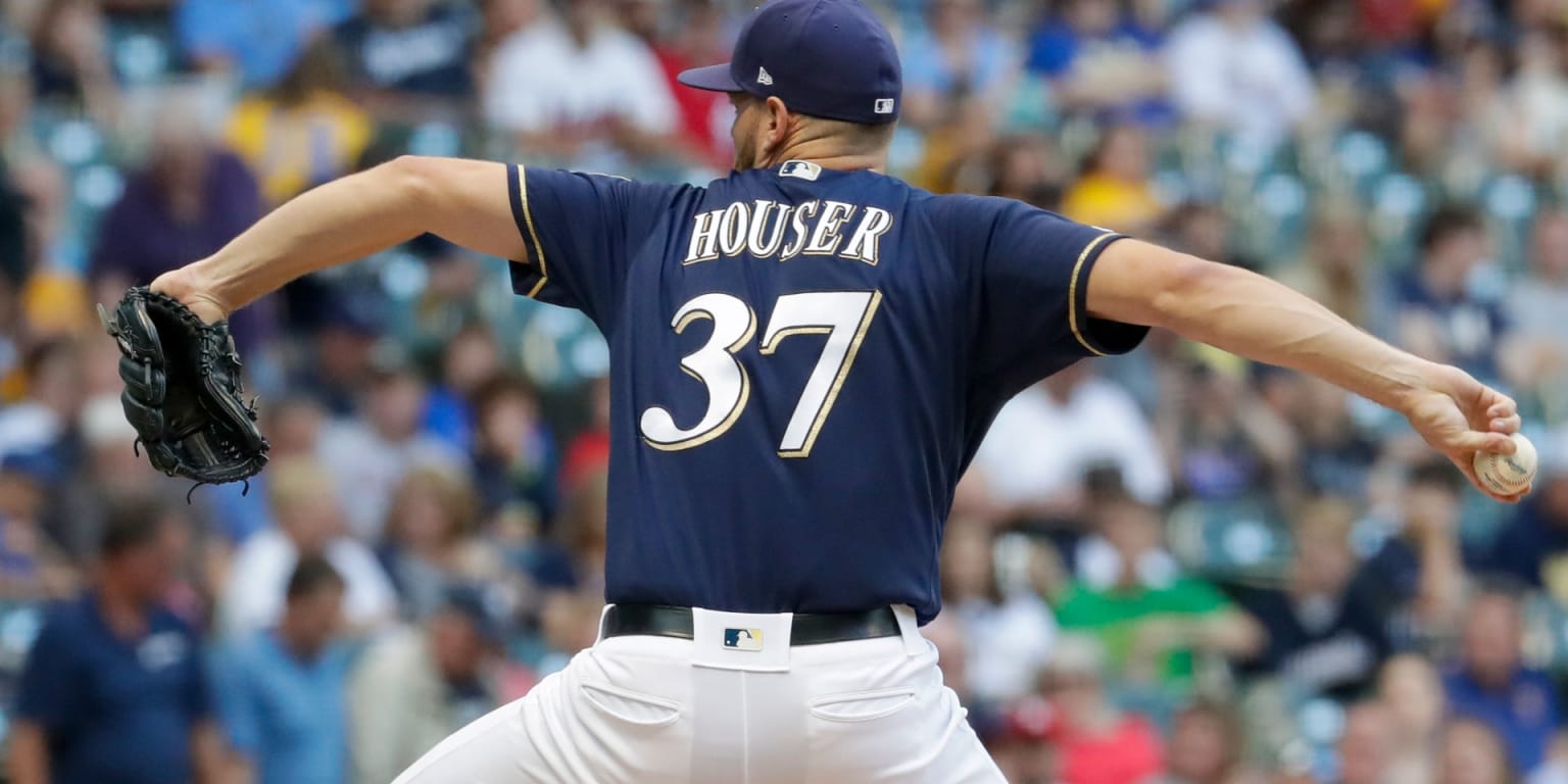 Adrian Houser hip discomfort