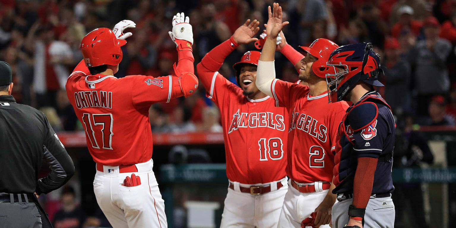 Angels hit 5 home runs in win over Indians
