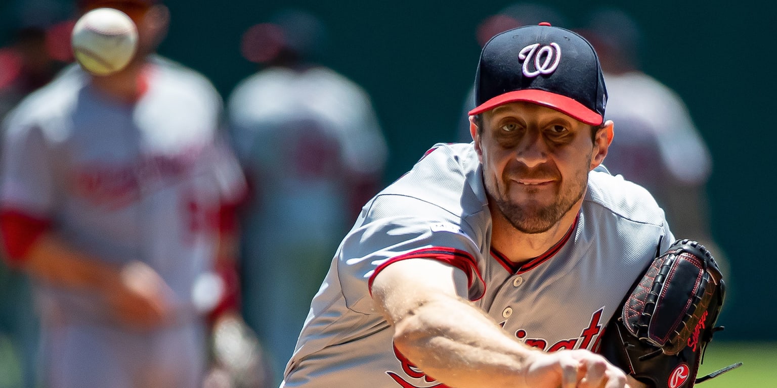 Scherzer lideró a Washington en Detroit con 14 K