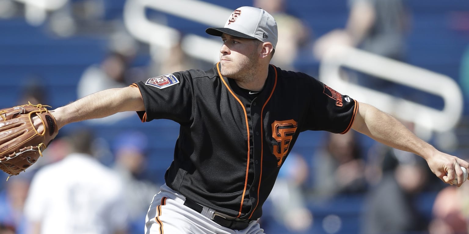 Ty Blach Giants Spring Training slider