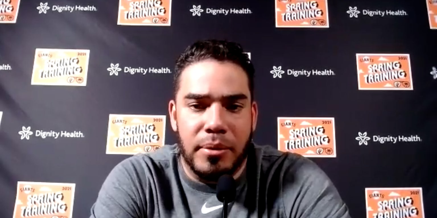 José Álvarez discusses signing deal with Giants