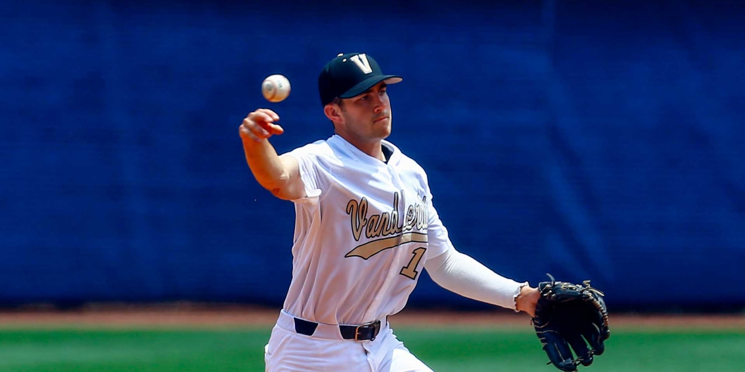 Pirates draft Vanderbilt SS Connor Kaiser