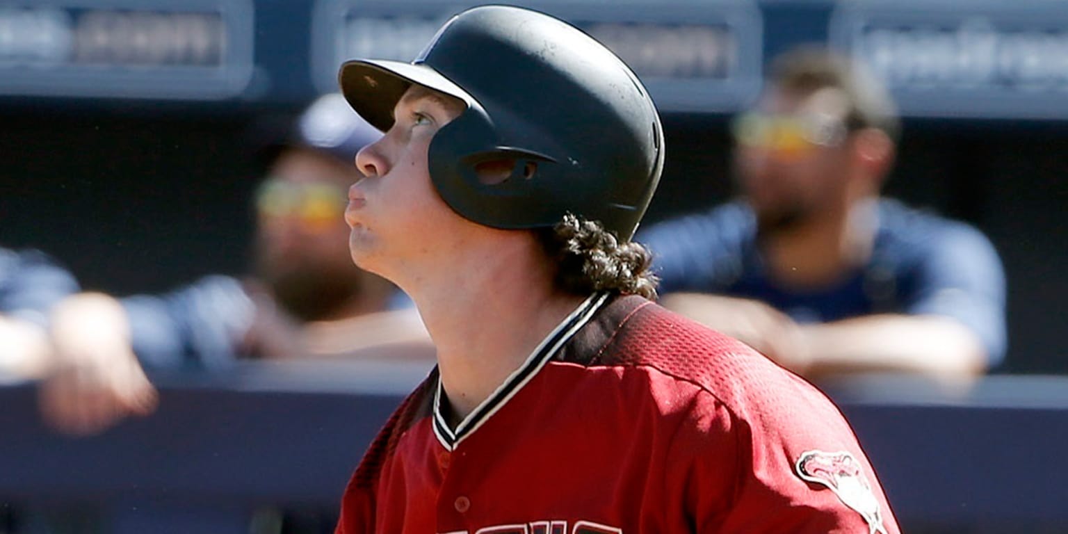 Peter OBrien hits hardest Statcast home run