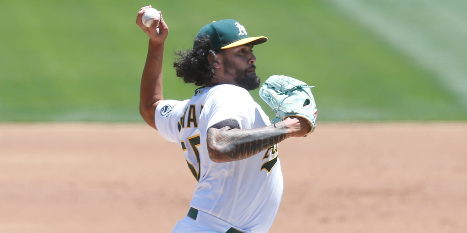 Sean Manaea six shutout innings in A's win