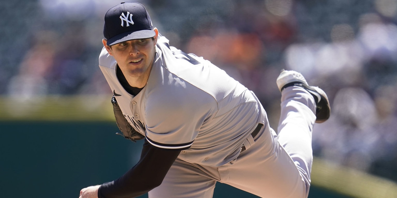 Jordan Montgomery does not allow a hit to Miguel Cabrera