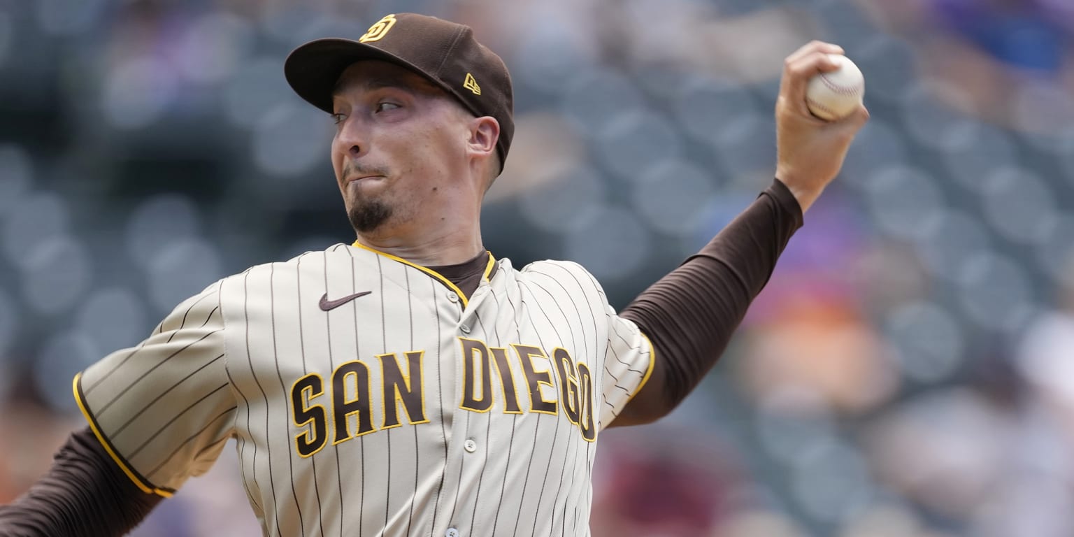 Snell, Padres fueron superados por Rockies