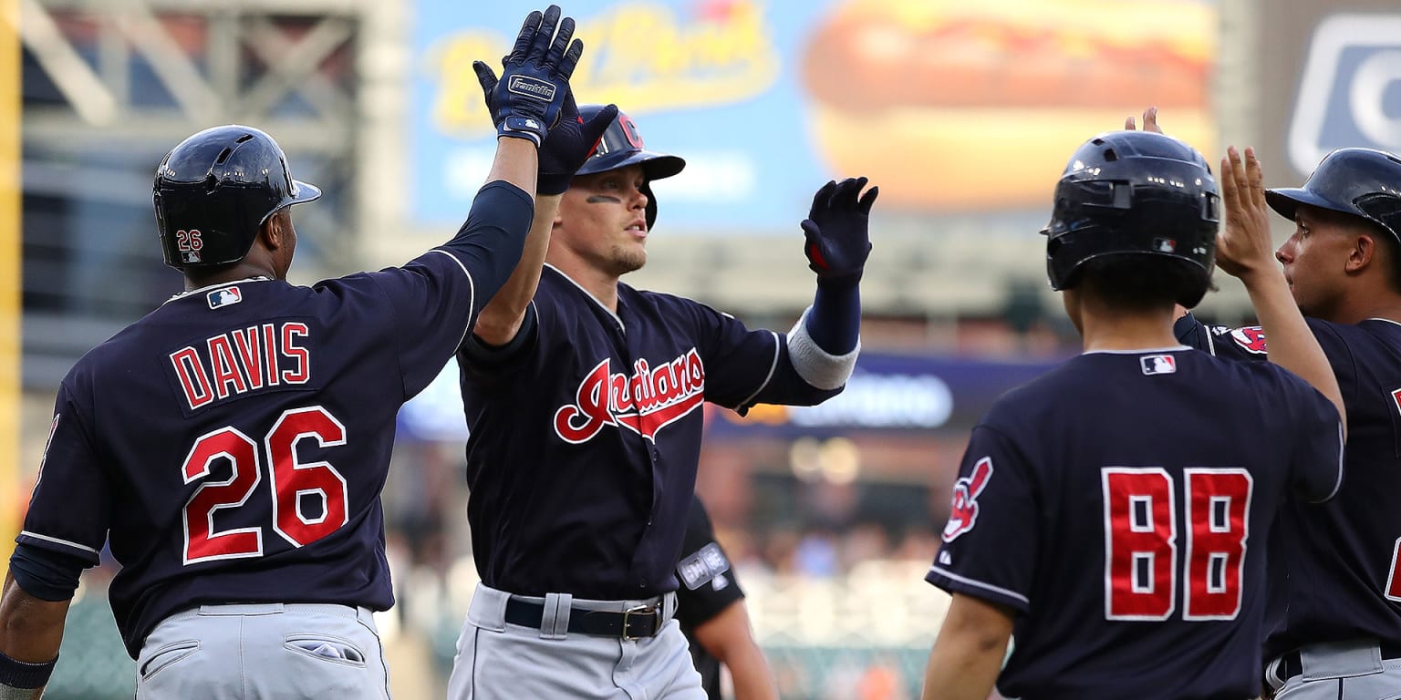 Brandon Guyer hits grand slam in Indians' 1st