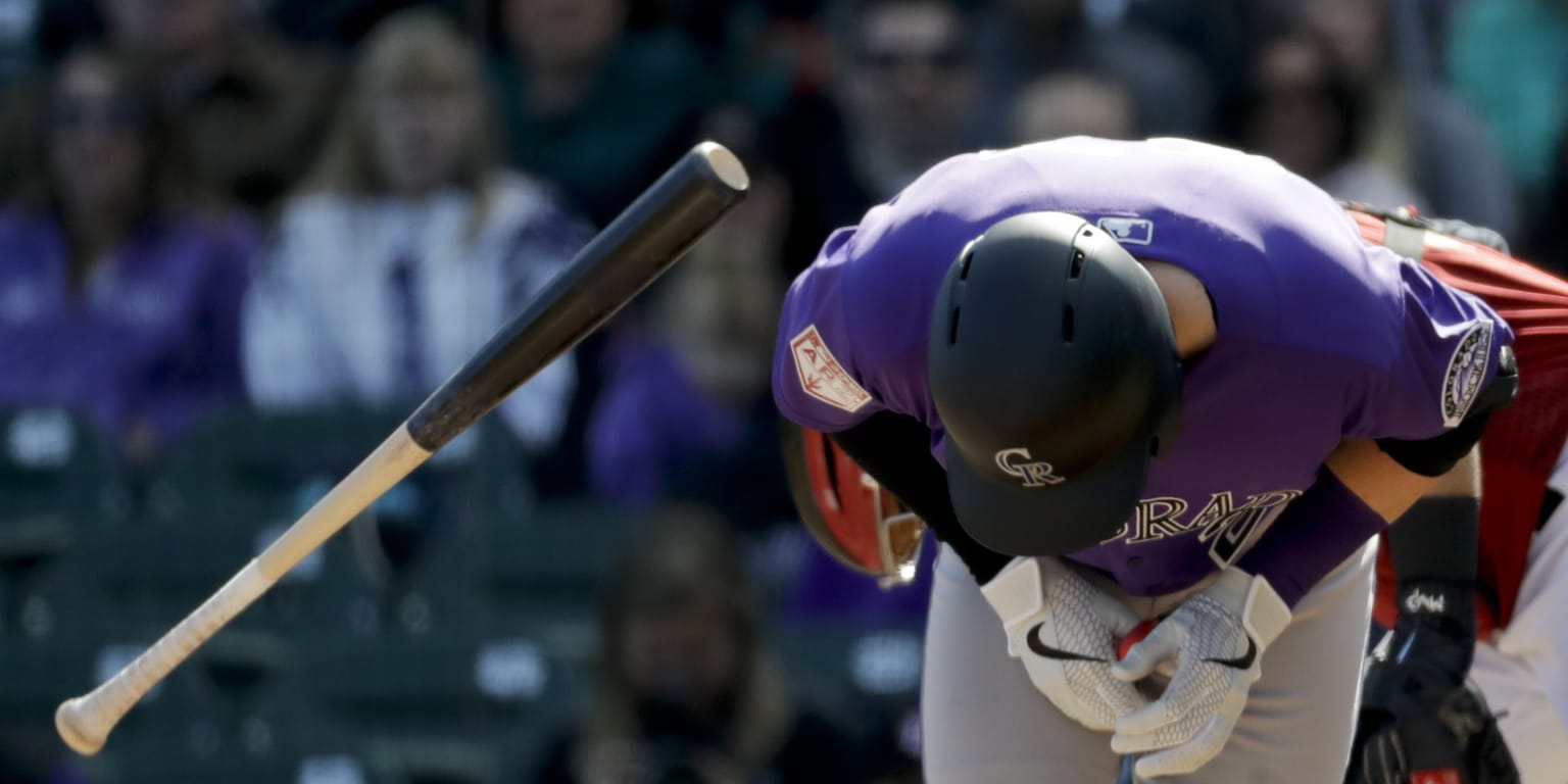 David Dahl hits 2 doubles, Trevor Story OK