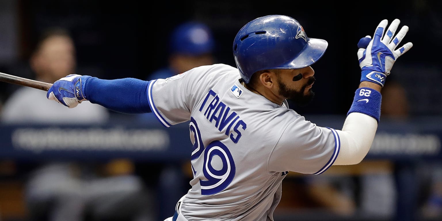 Blue Jays' Devon Travis has big hit vs. Rays