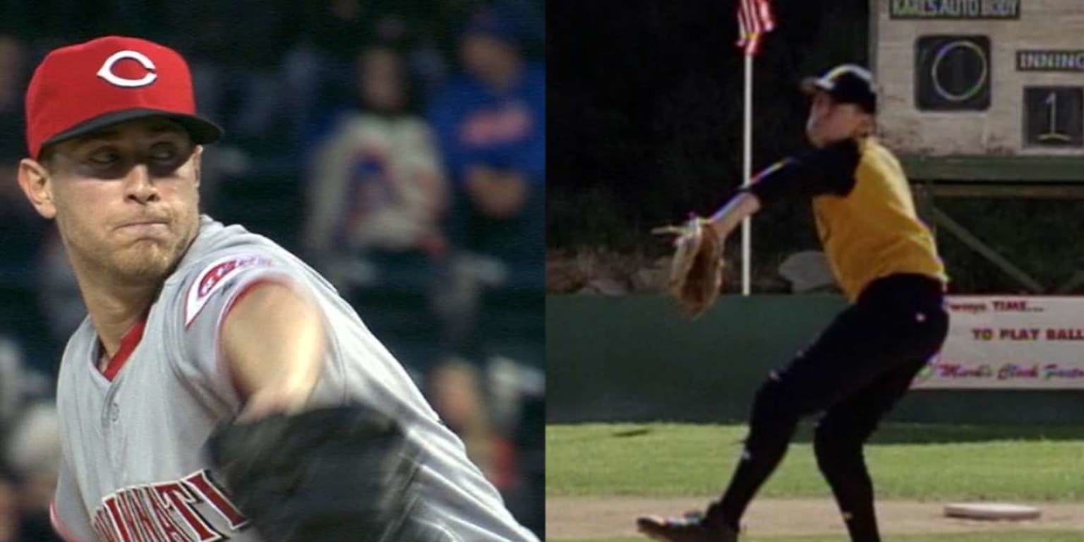 Reds pitcher Jon Moscot once gave up seven home runs to, um, Rob ...