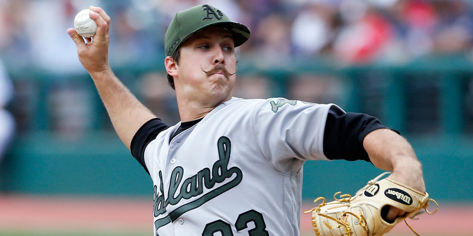 A's Daniel Mengden struggles in season debut