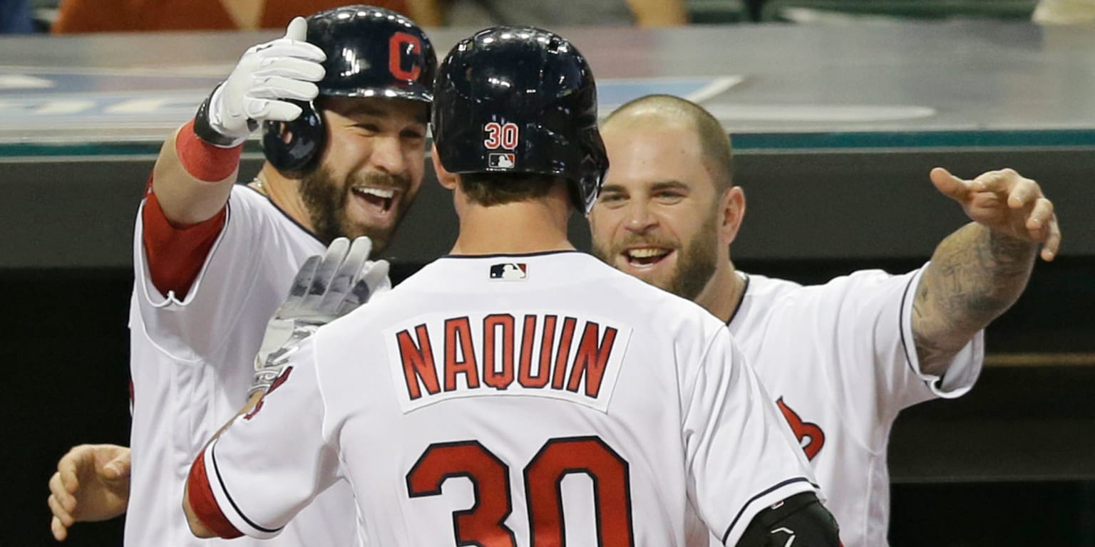Tyler Naquin hits impressive first home run