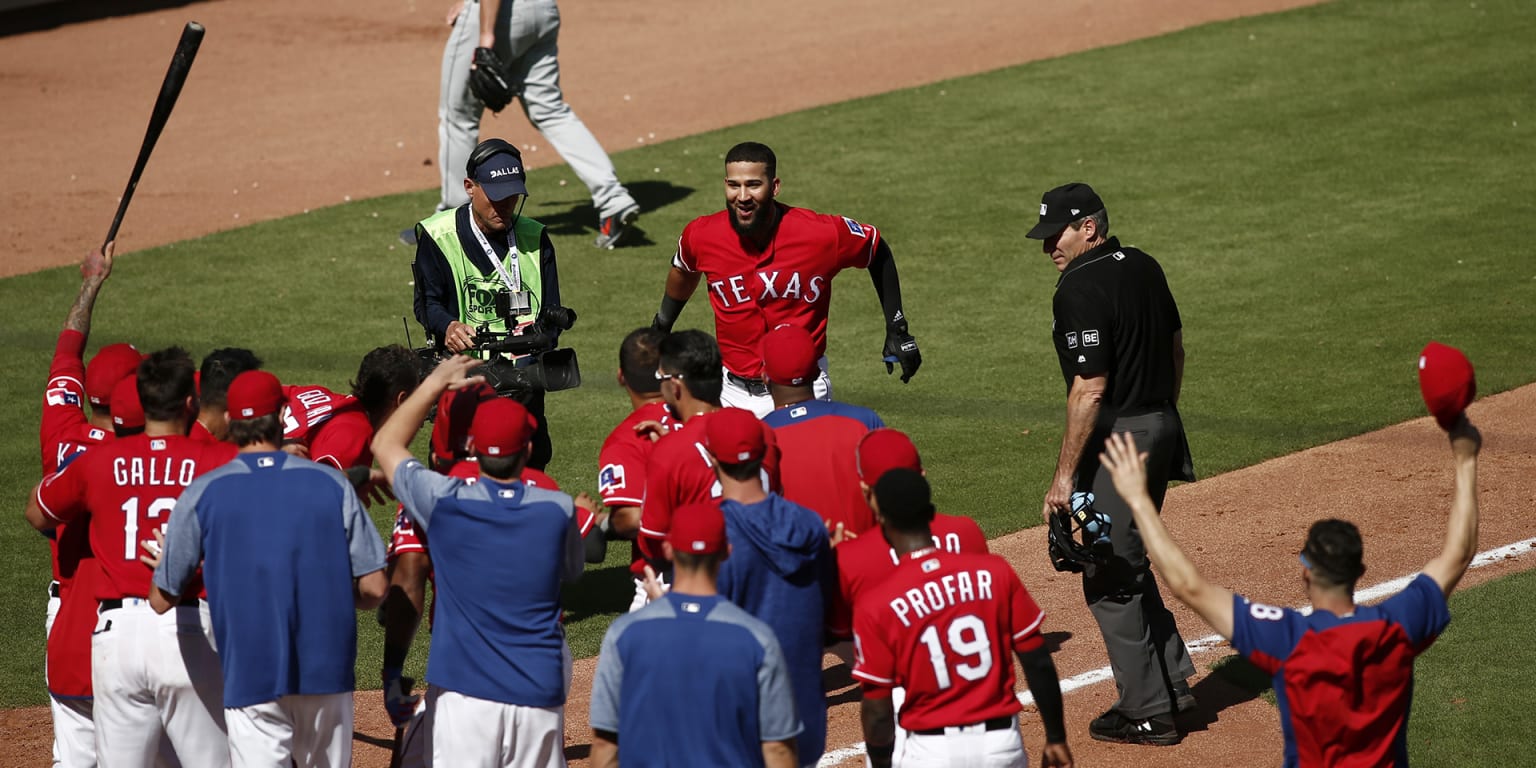 Nomar Mazara hits Rangers' hardest home run